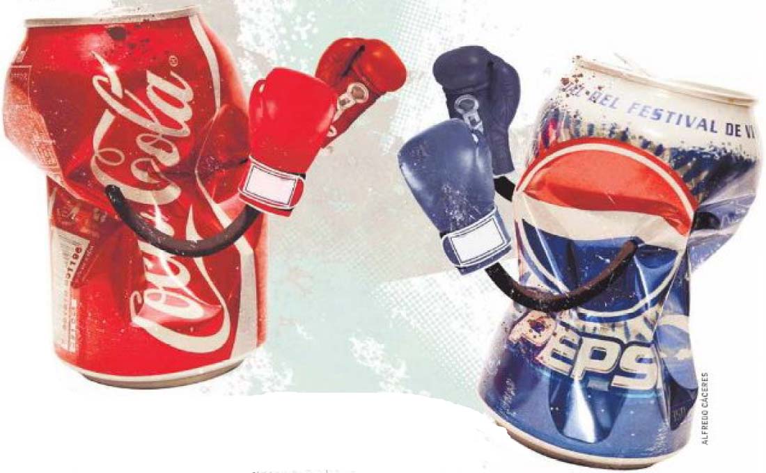 Suponer Regan Decano diferencia entre coca cola y pepsi giro Walter ...
