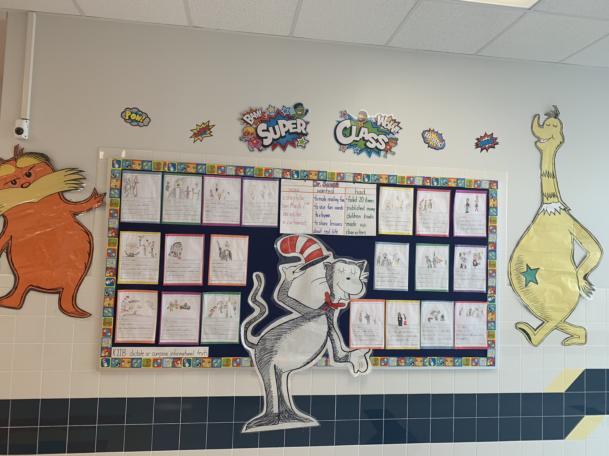 Dr Seuss Bulletin Board Ideas
