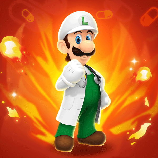 Fire Flower Luigi
