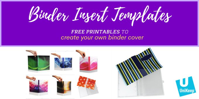 Free Printable Customizable Binder Covers