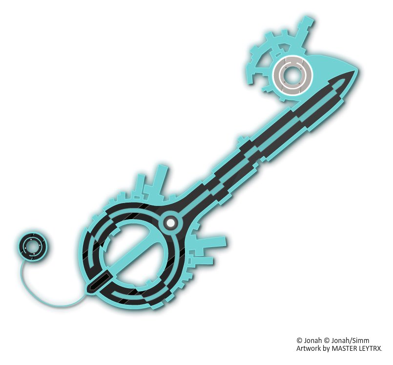 Dual Disc Keyblade