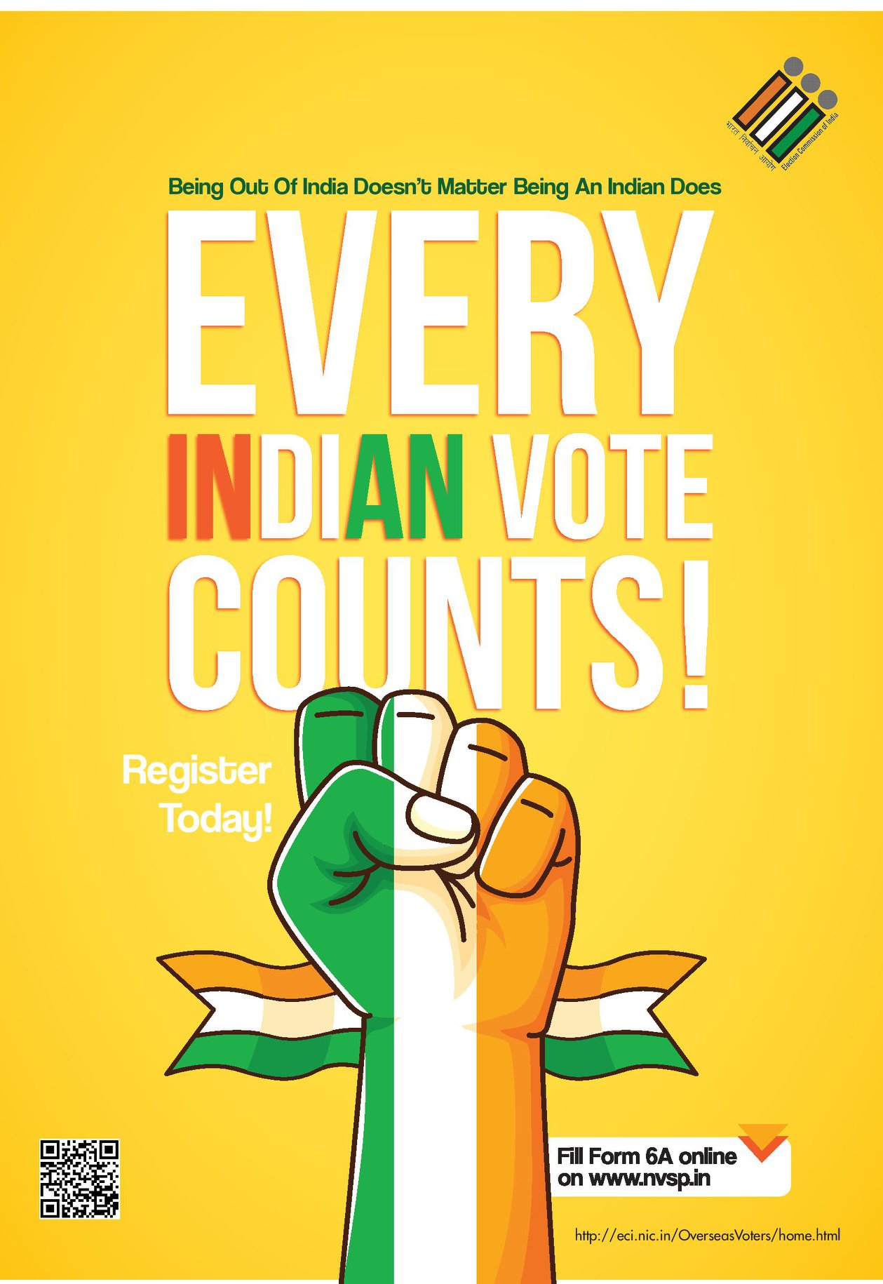 Indian Election Commission Poster