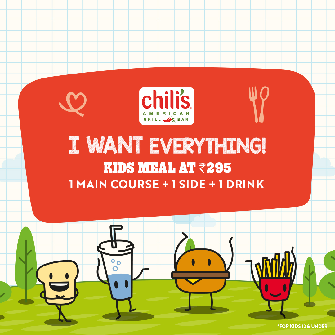 Chilis Kids Menu