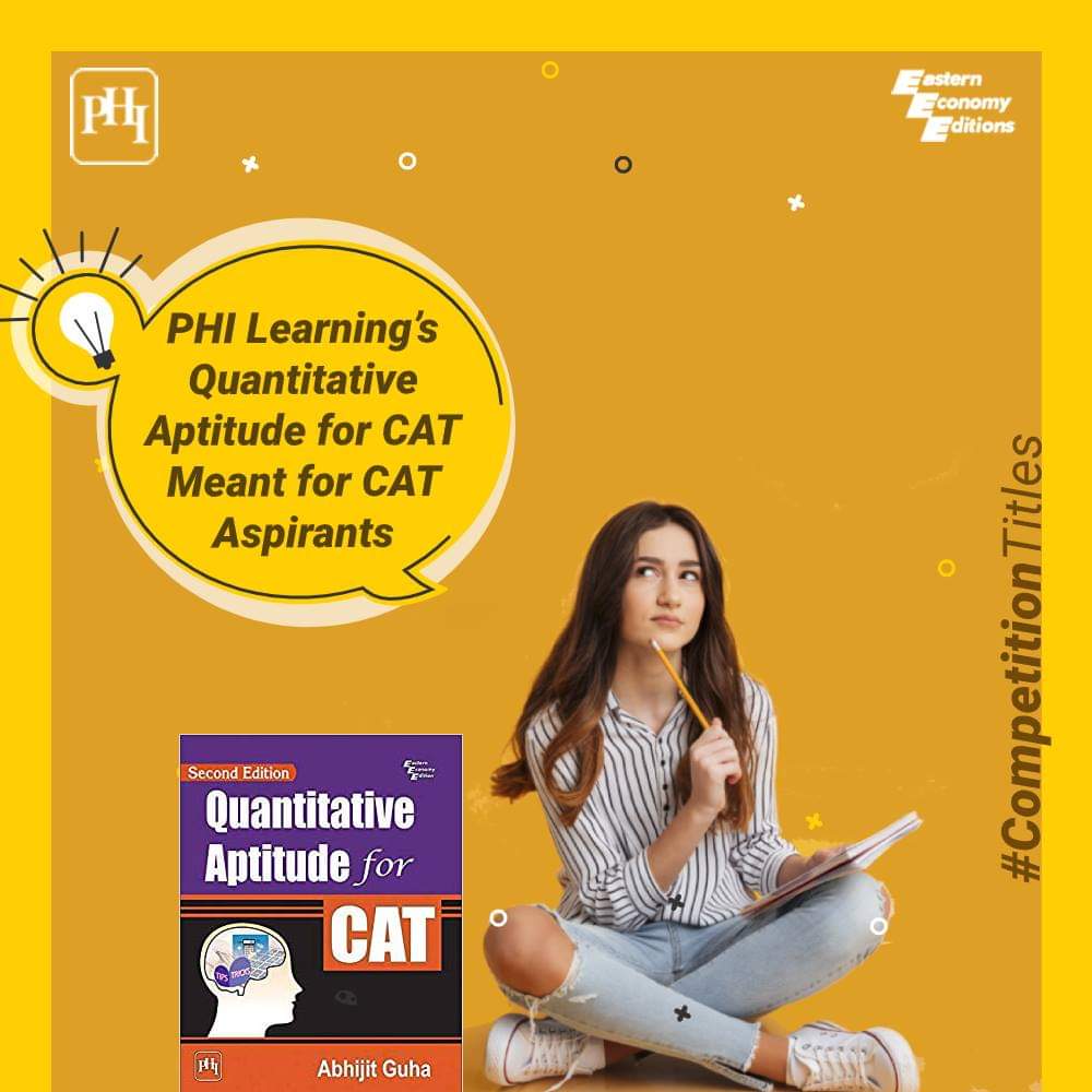 PHI Learning on Twitter: "Crack Quant Section of CAT2020 with PHI Learning’s Quantitative ...