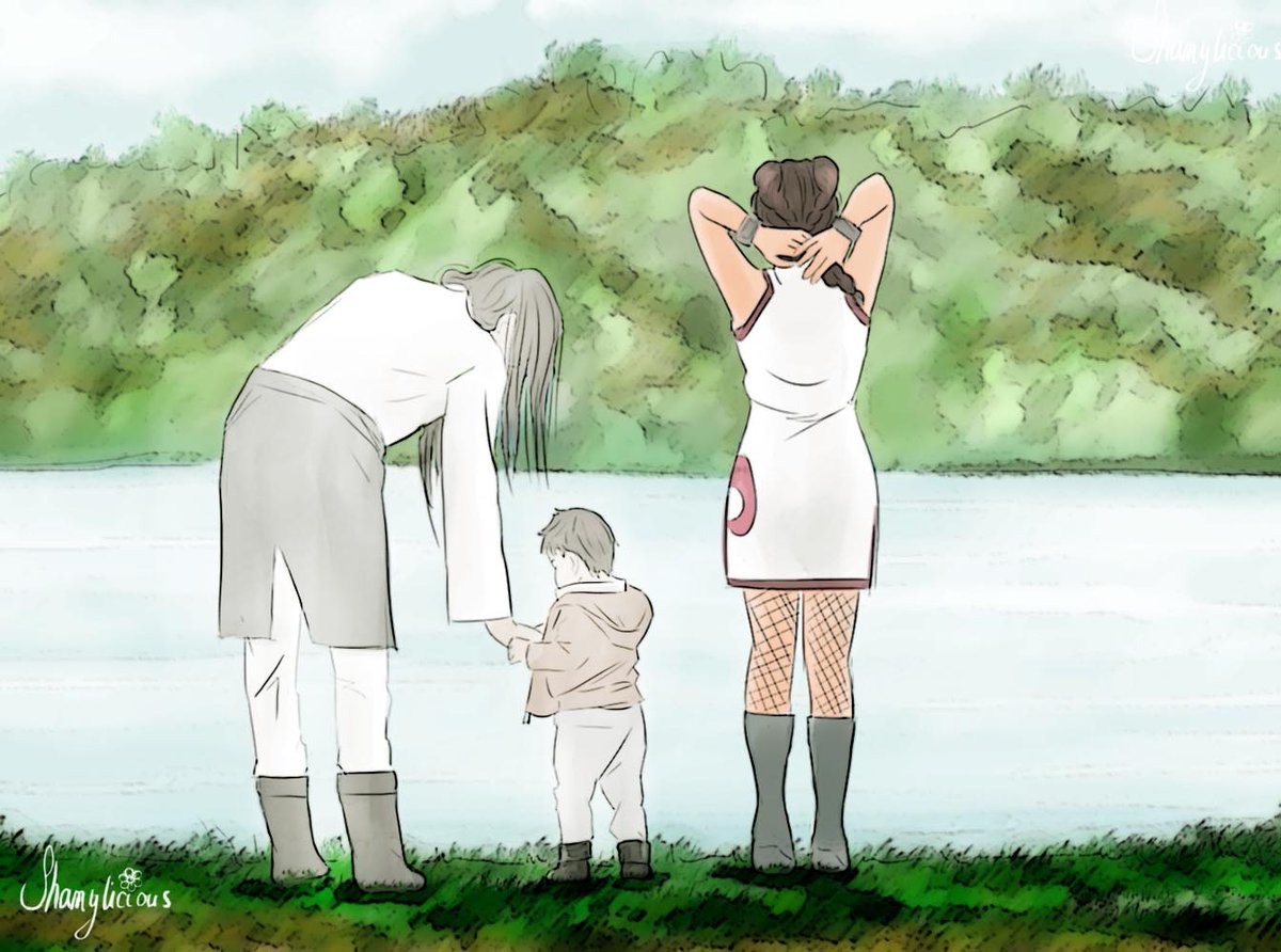 Tenten And Neji Family