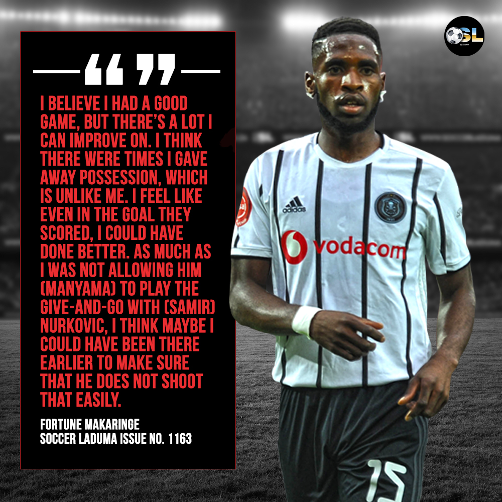 Soccer Laduma On Twitter: "Orlando Pirates Defender, Ntsikelelo Nyauza ...