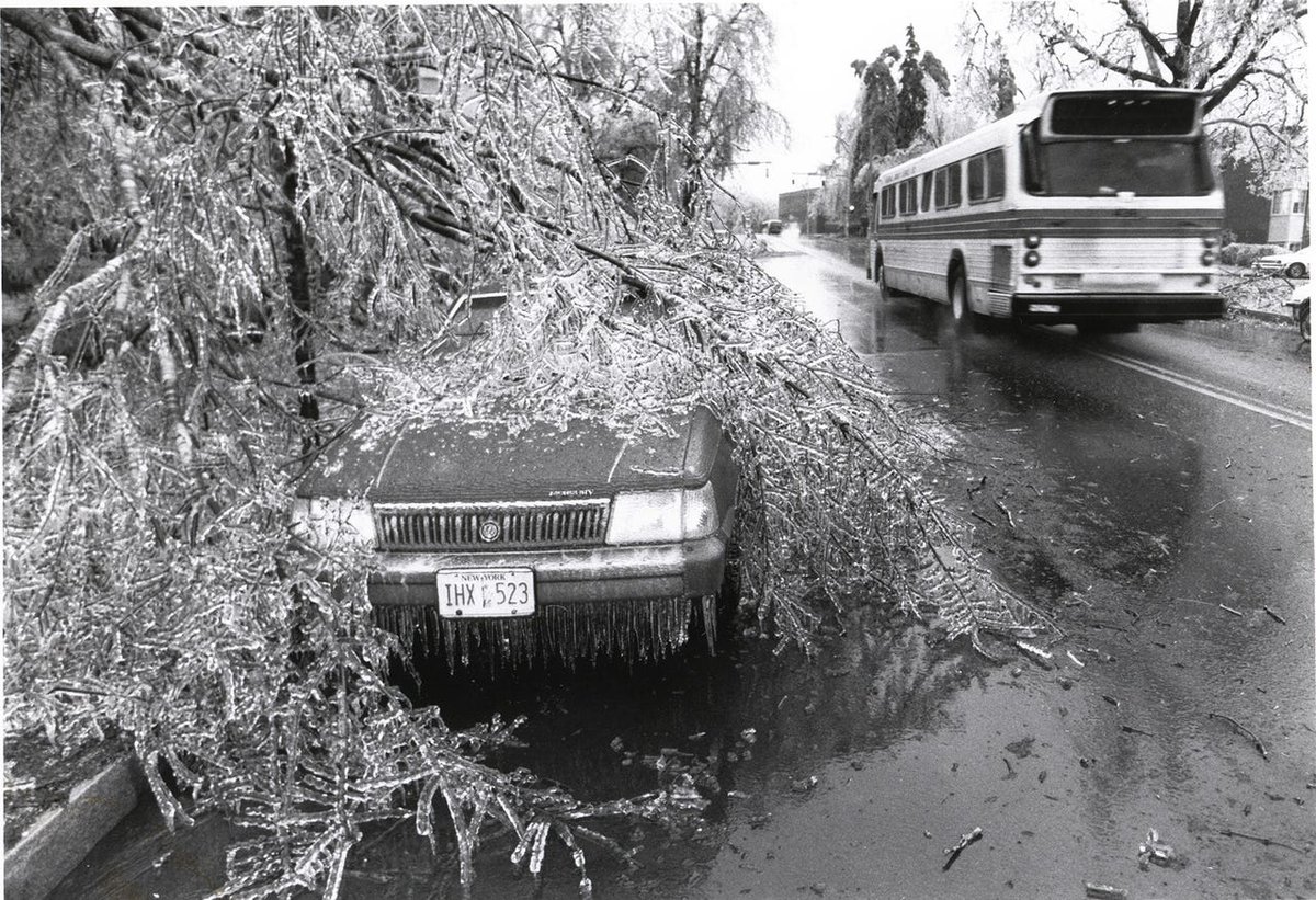 1991 Rochester Ice Storm The Halloween Blizzard Of 1991