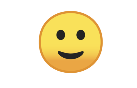 Smiley Face Saying No