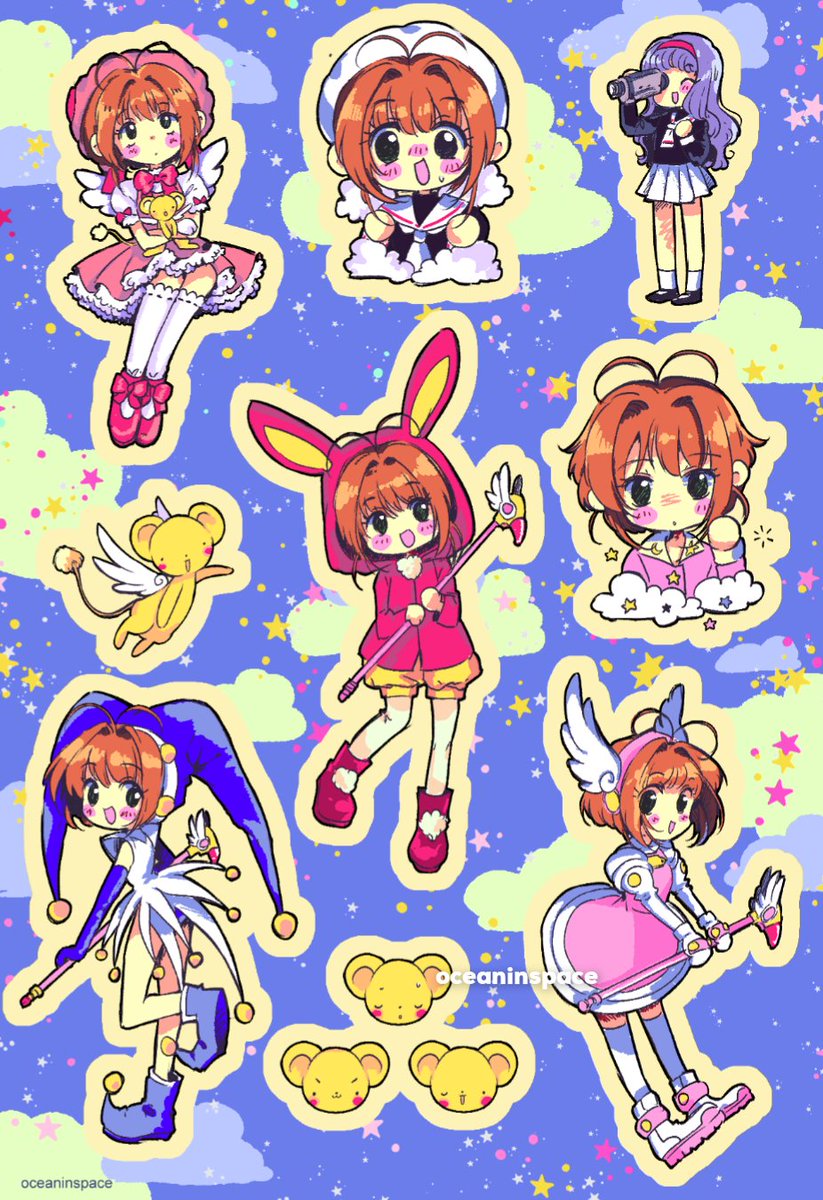 「More Sakura things!!!⭐ Since Sakura was 」|Ocean ☆のイラスト