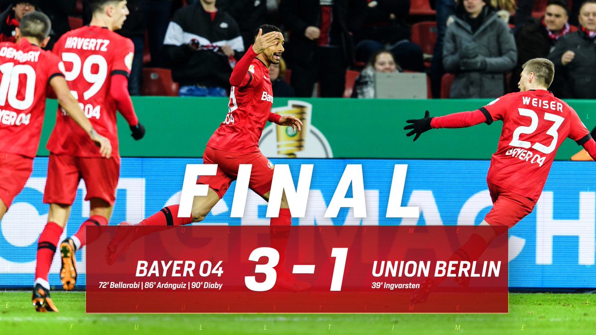 Lukas Hradeckyn edustama Leverkusen eteni Saksan cupin välieriin ... Lukas Hradeckyn edustama Leverkusen eteni Saksan cupin välieriin ...