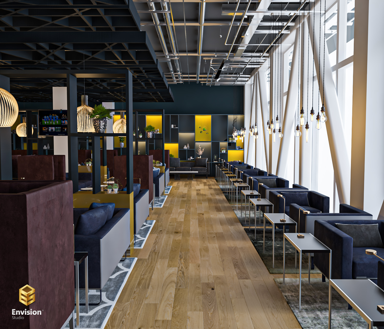 Envision Studio on Twitter: "Airport Lounge