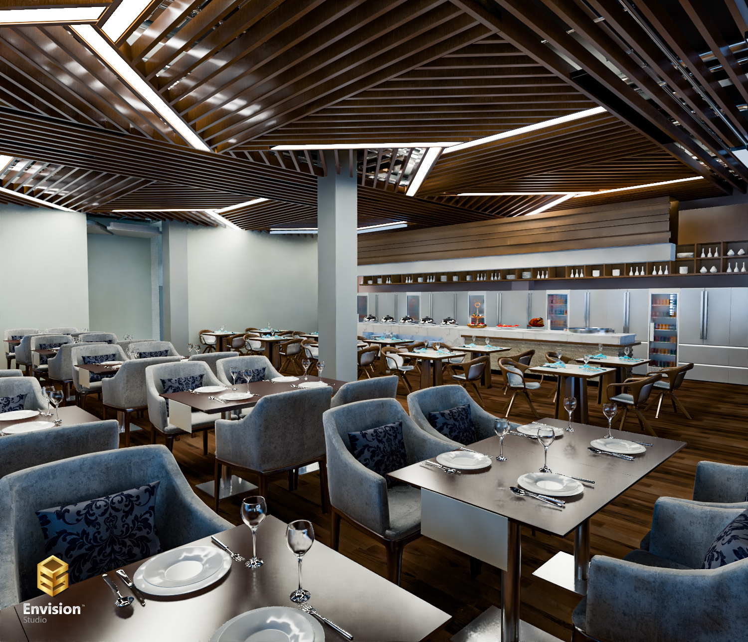 Envision Studio on Twitter: "Airport Lounge