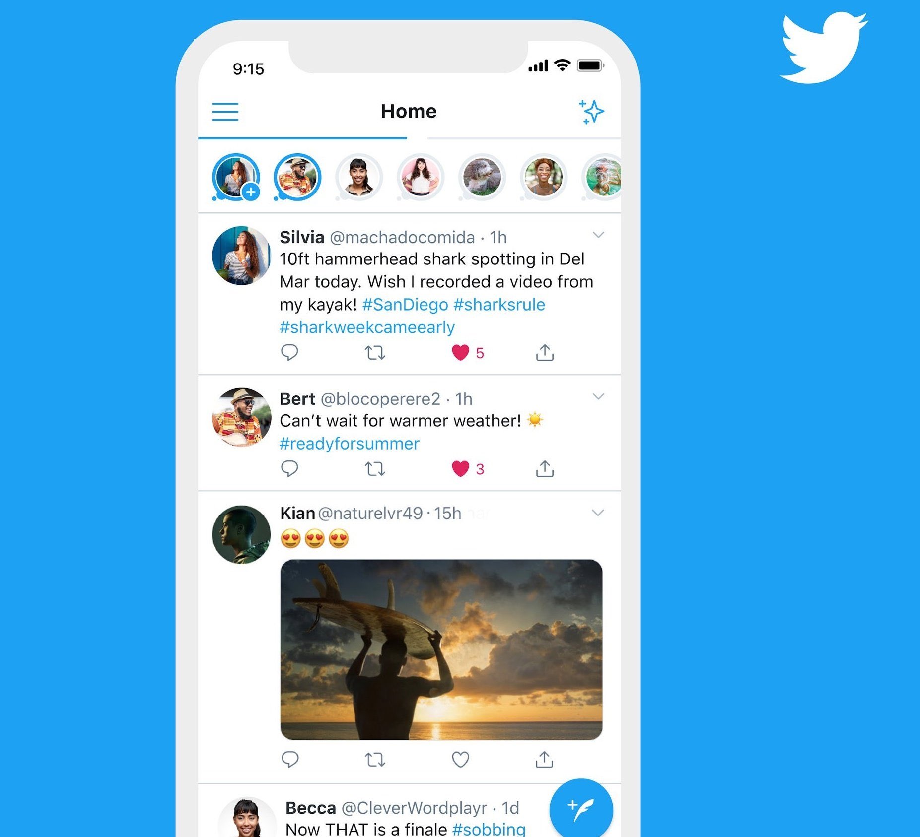 You are Inspiration on Twitter: "Twitter เตรียมออก Story เพื่อให้ชาวนก ...