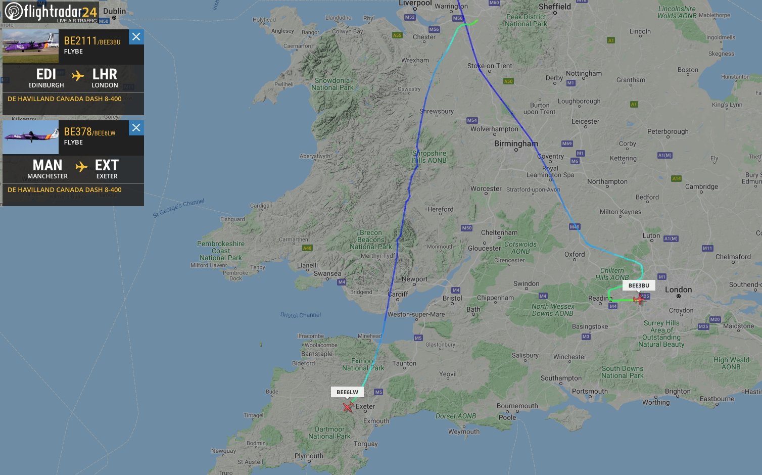 Flights To Exeter Uk