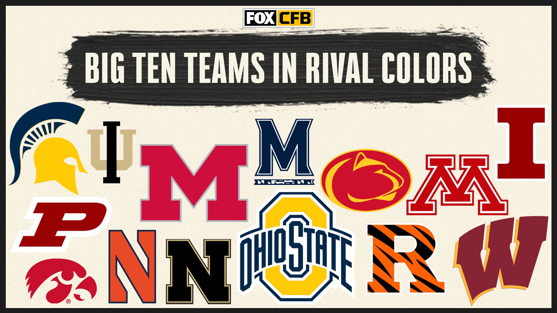Big 10 Team Logos