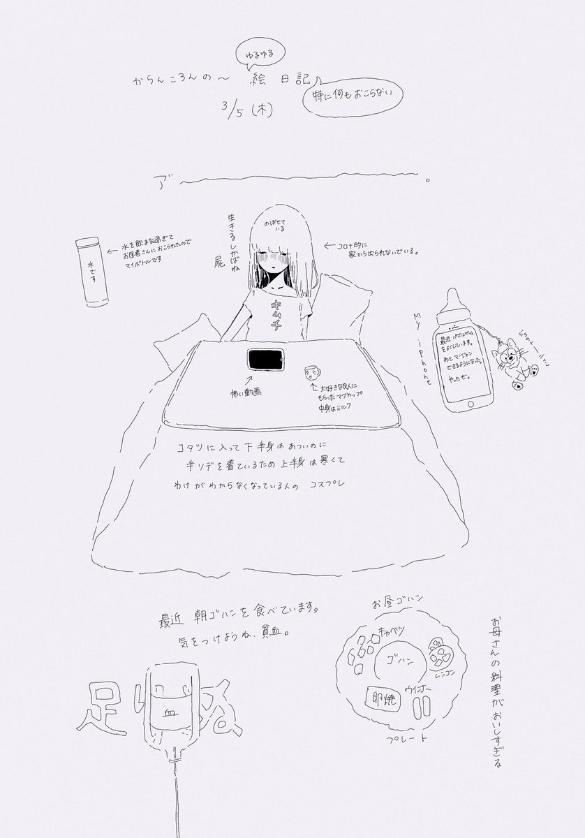 うちの子描いてみませんかキャンペーン 是非金星人ちゃんと宇宙飛行士くんを 」からんころんの漫画