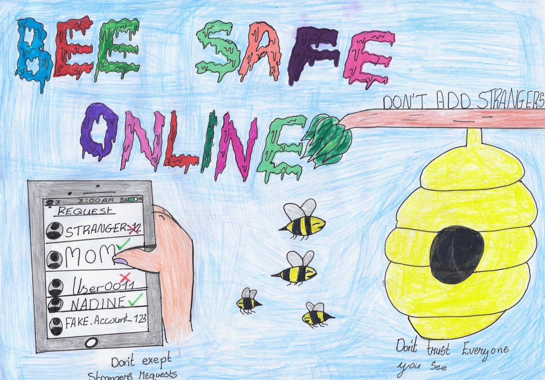 Fornire Bersaglio Meccanismo Internet Safety Poster Drawing Dieci Anni fornire-bersaglio-meccanismo-internet-safety-poster-drawing-dieci-anni