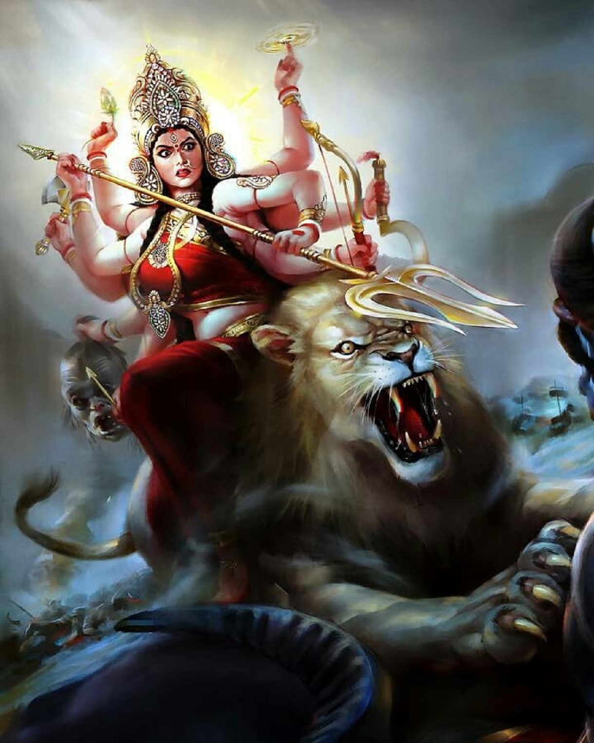 Top 128 + Durga mahishasura cartoon - Delhiteluguacademy.com