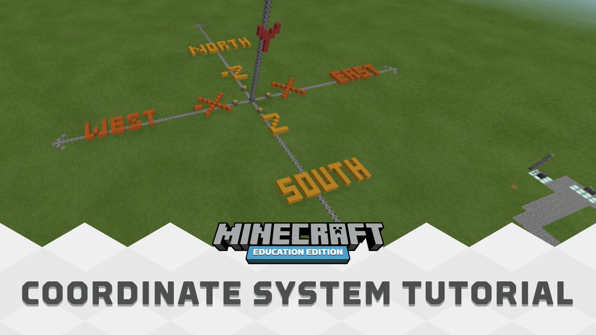 Minecraft: Education Edition on Twitter: "Coordinates are useful for ...