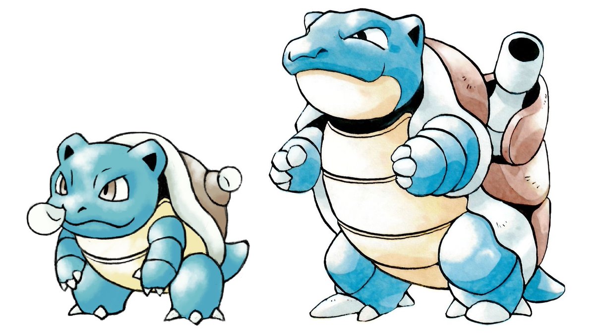 Blastoise Evolution