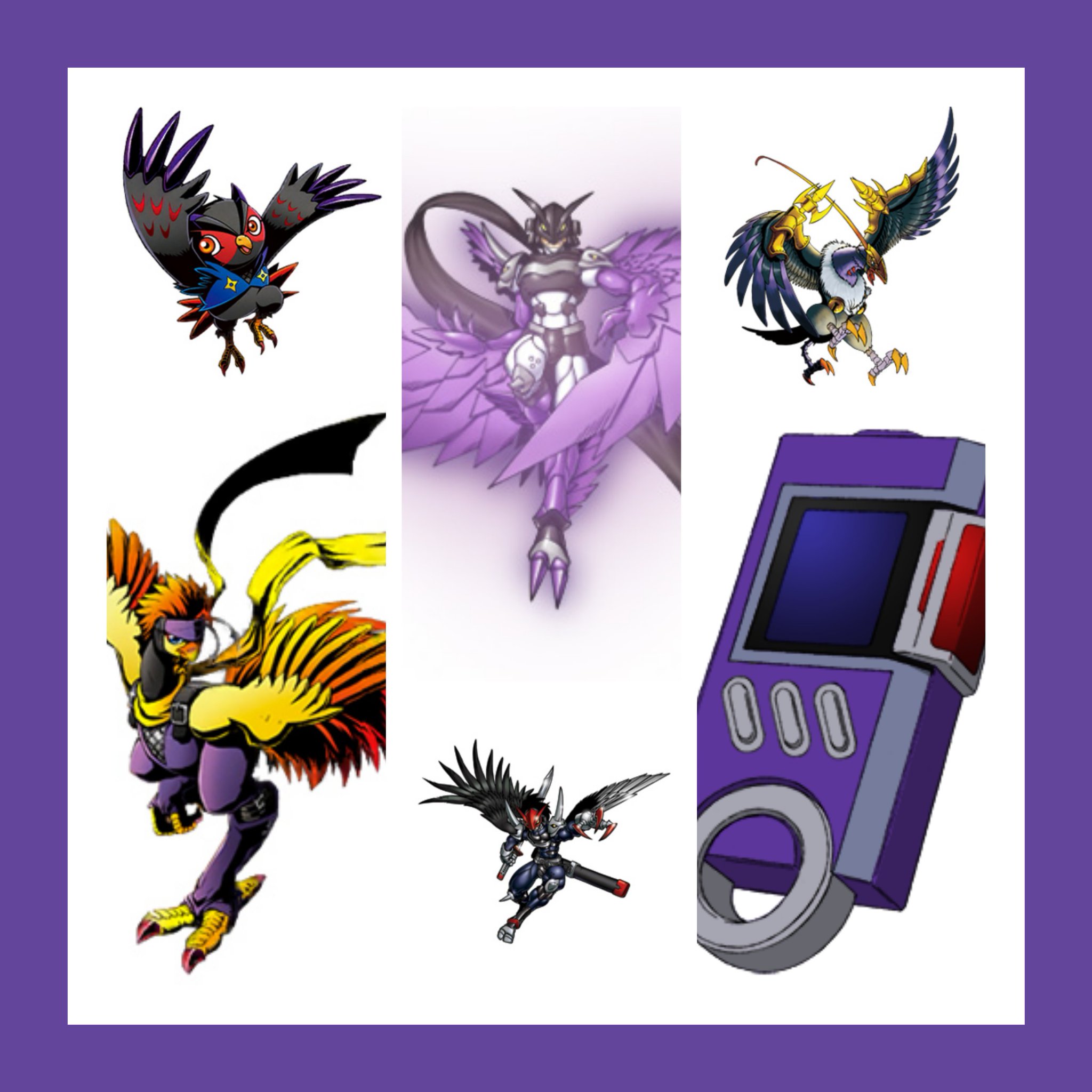 Falcomon Evolution Chart