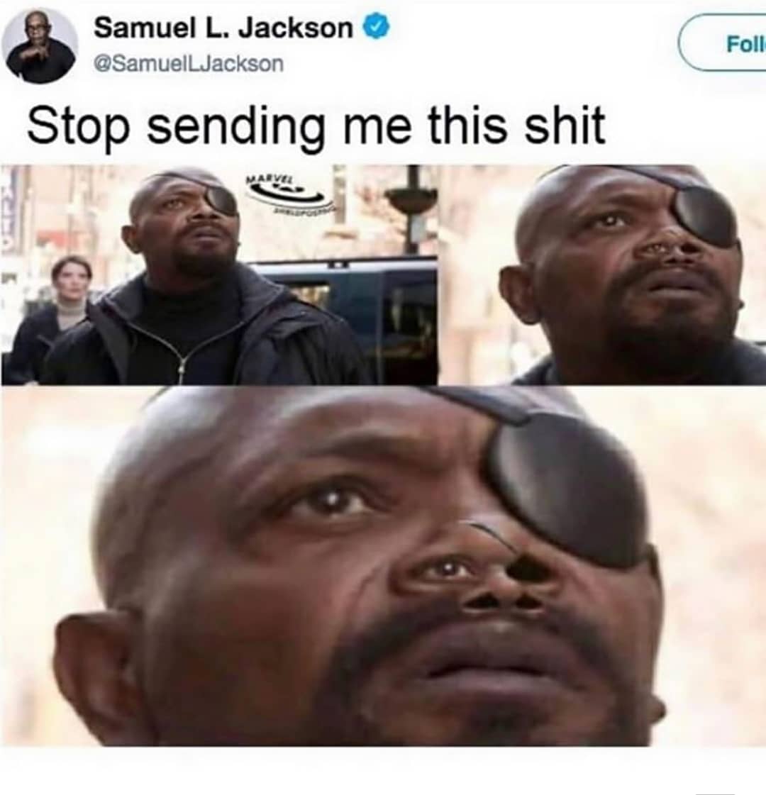 Samuel L Jackson Meme Blank