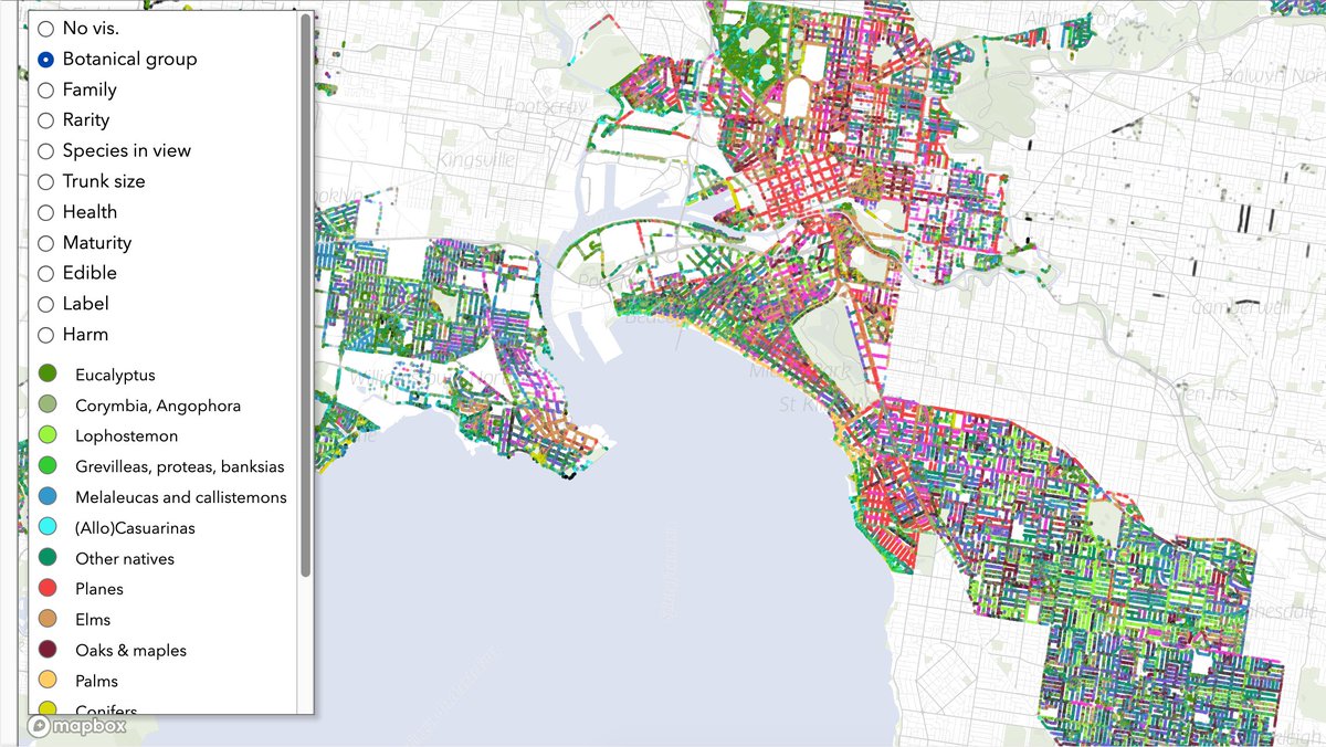 Thread by @stevage1: A thread about creating a new opentrees.org colouring scheme for tree ...