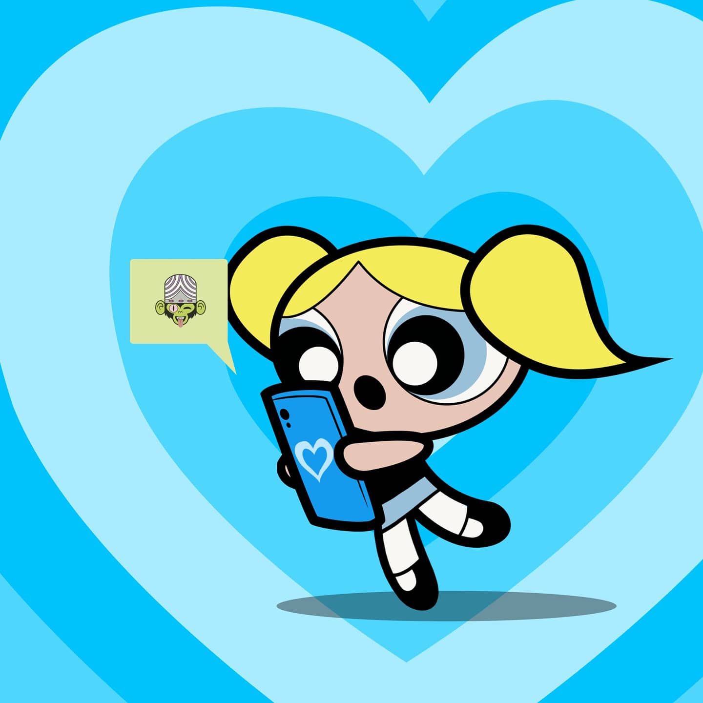 Powerpuff Girl Bubbles And Bubble