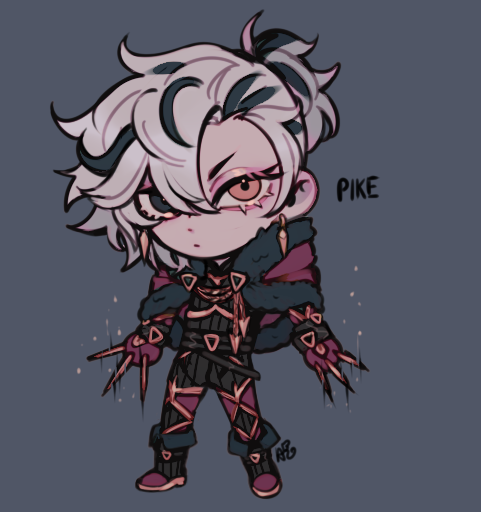 「my gremlin child pike 」|𝐆𝐑𝐀𝐕𝐈𝐓𝐘 먼지🌱🔜katsuのイラスト