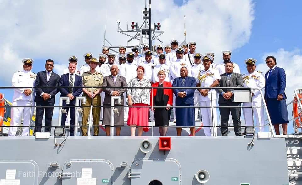 𝙍𝙁𝙉𝙎 𝙎𝙖𝙫𝙚𝙣𝙖𝙘𝙖, the 1st Guardian-class Patrol Boat for #Fiji, was ...