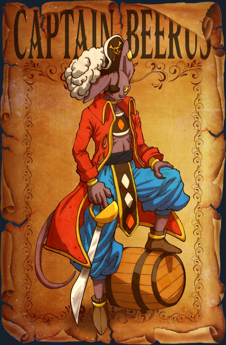 Captain Morgan Pose Drawing