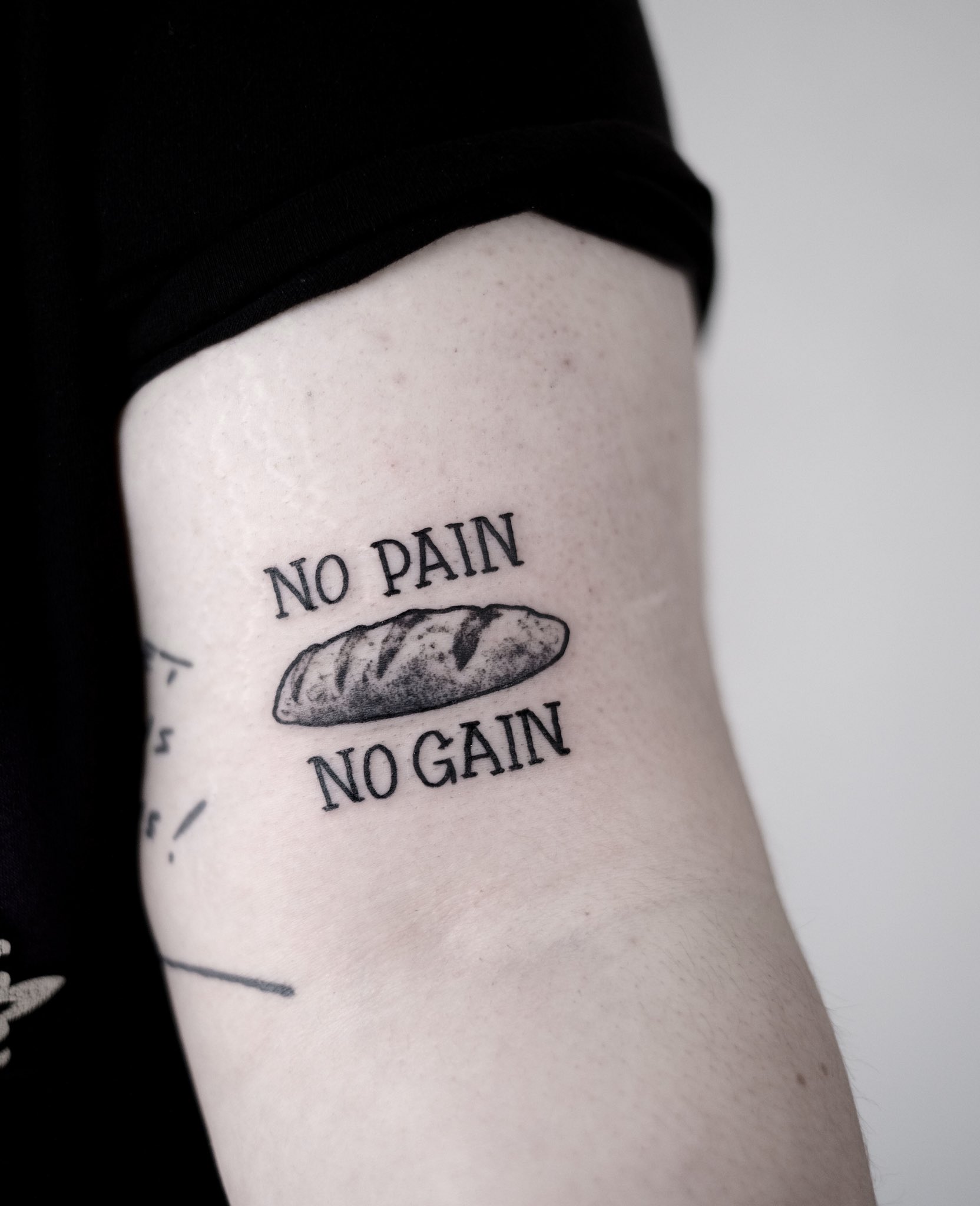 No Pain No Gain Tattoo