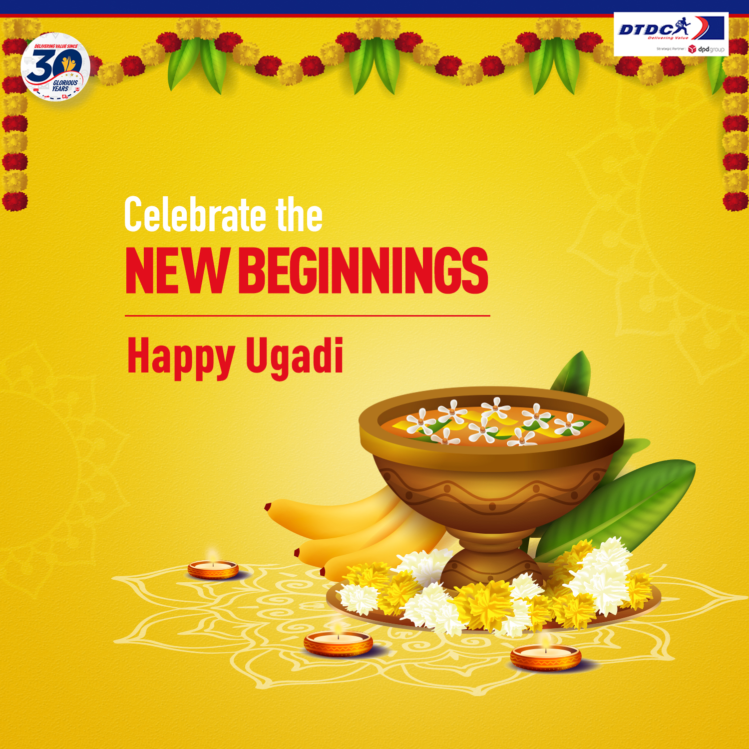 25 Years Dtdc Logo Profile For DTDC Courier Coimbatore