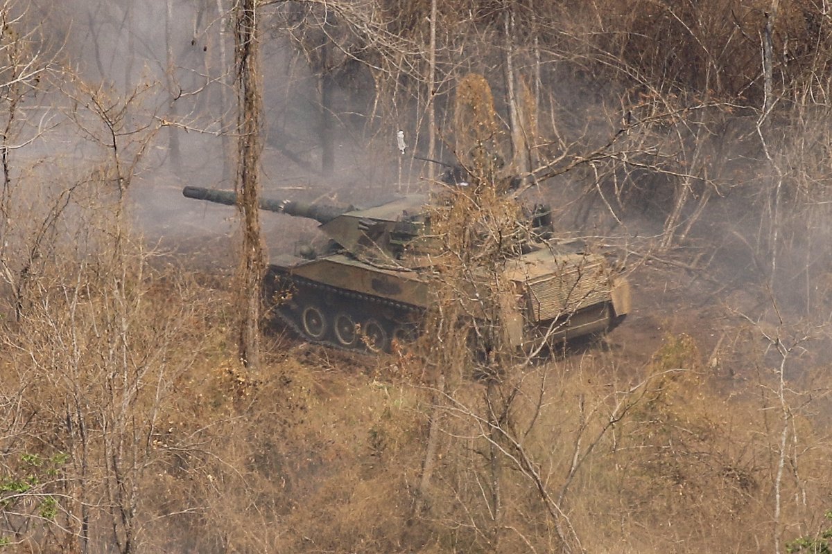 AAG_th on Twitter: "🇹🇭🇺🇸AAG_th บันทึกประจำวัน: การฝึกดำเนินกลยุทธ์ด้วยกระสุนจริง #CALFEX และพิธี ...