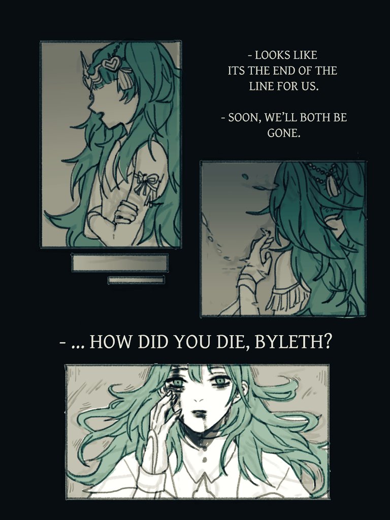 facing you... i grow weak." (1/2) azure moon au with extra 」oats 🌿 ...