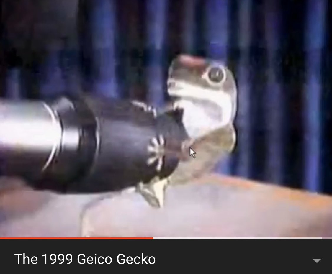 Geico Gecko First Commercial