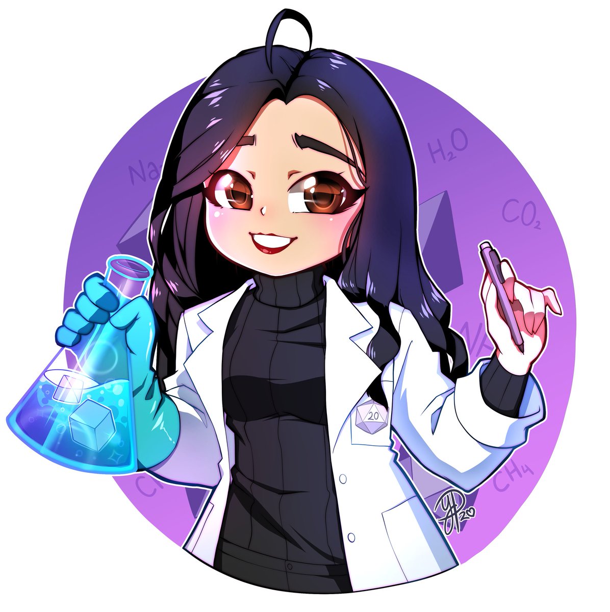 Chibi Anime Scientists