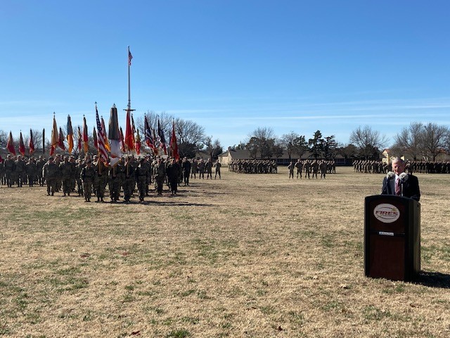 I’m grateful to attend the change of command at the US Army’s Fires ...