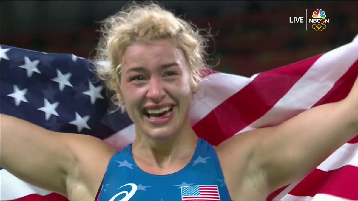 Helen made HERstory ? At the 2016 Rio Olympic Games, helen_maroulis ...