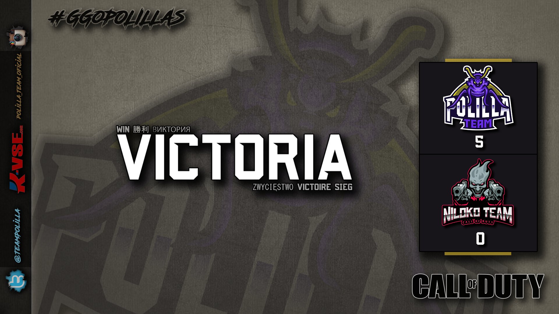 Polilla Team on Twitter: "#CallofDutyModernWarfare Nuestras Polillas lo an vuelto hacer, nueva ...