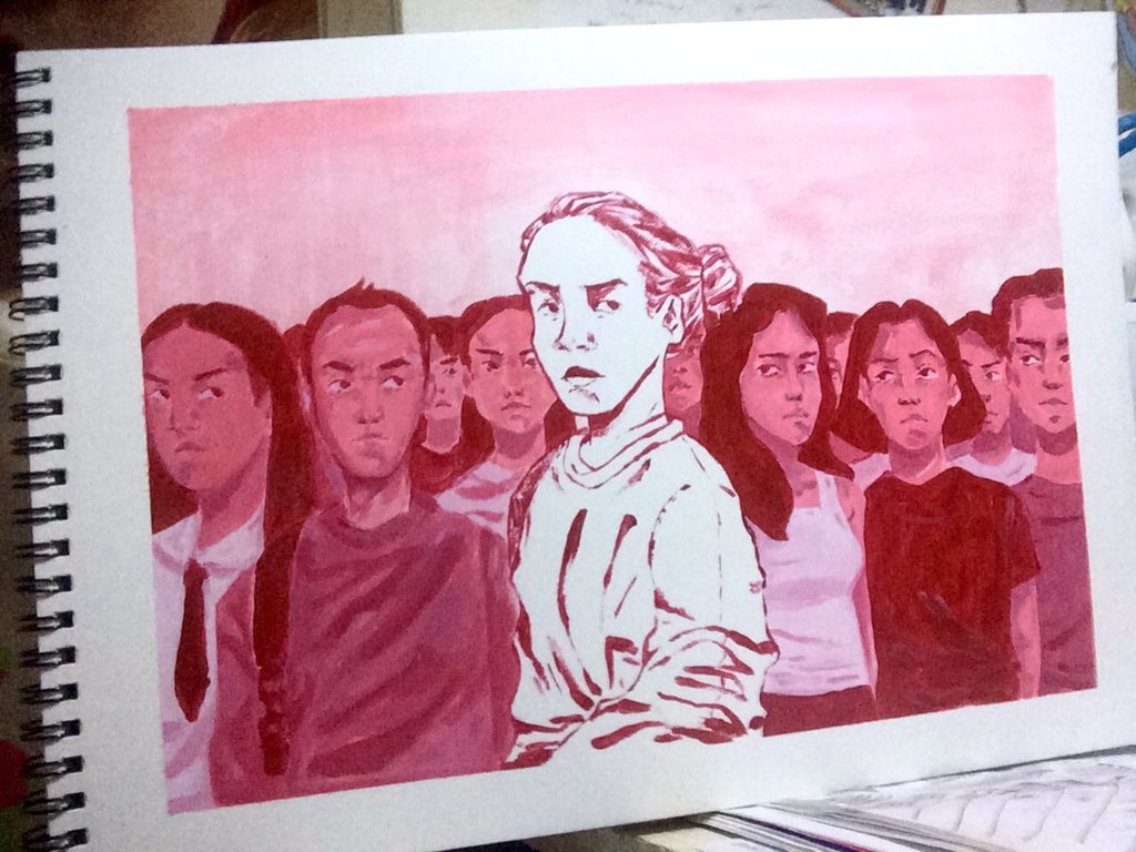 「today on my gay art 」marc m. ⭐ is tiredの漫画