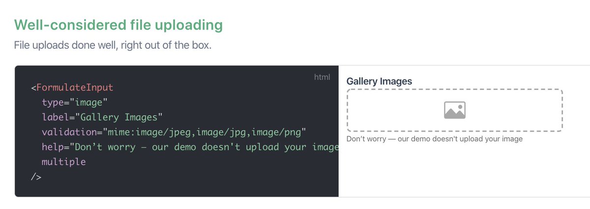 Looks very promising. Vue Formulate, an open source solution to ...