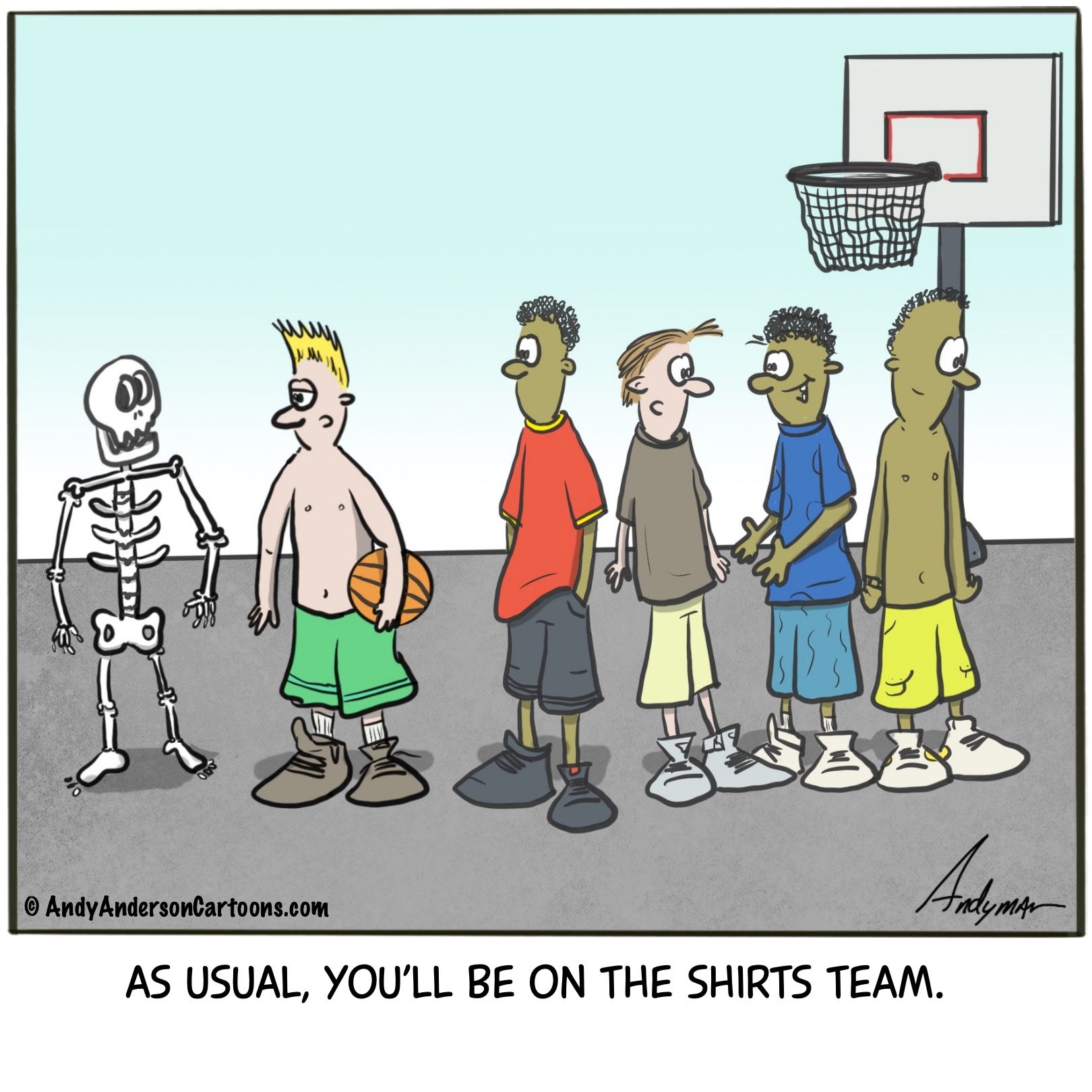 Funny Basketball Comics