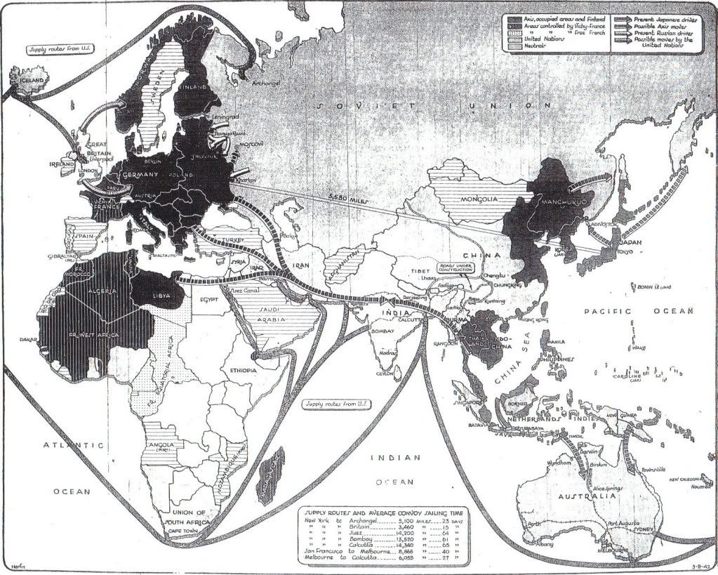 "Four Continents Become Vital Battlegrounds in War of the World": New ...