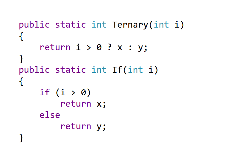 Thread by @khyperia: oh no they flip the order Ternary is "branch if ...