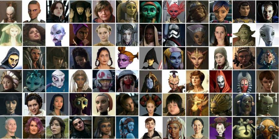 Star Wars Female Characters Names 15 Best Female Star Wars Characters