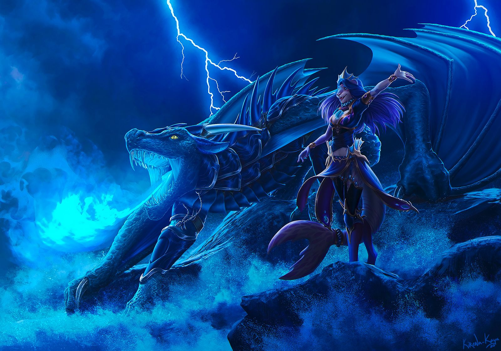 Blue Dragon Female Characters
