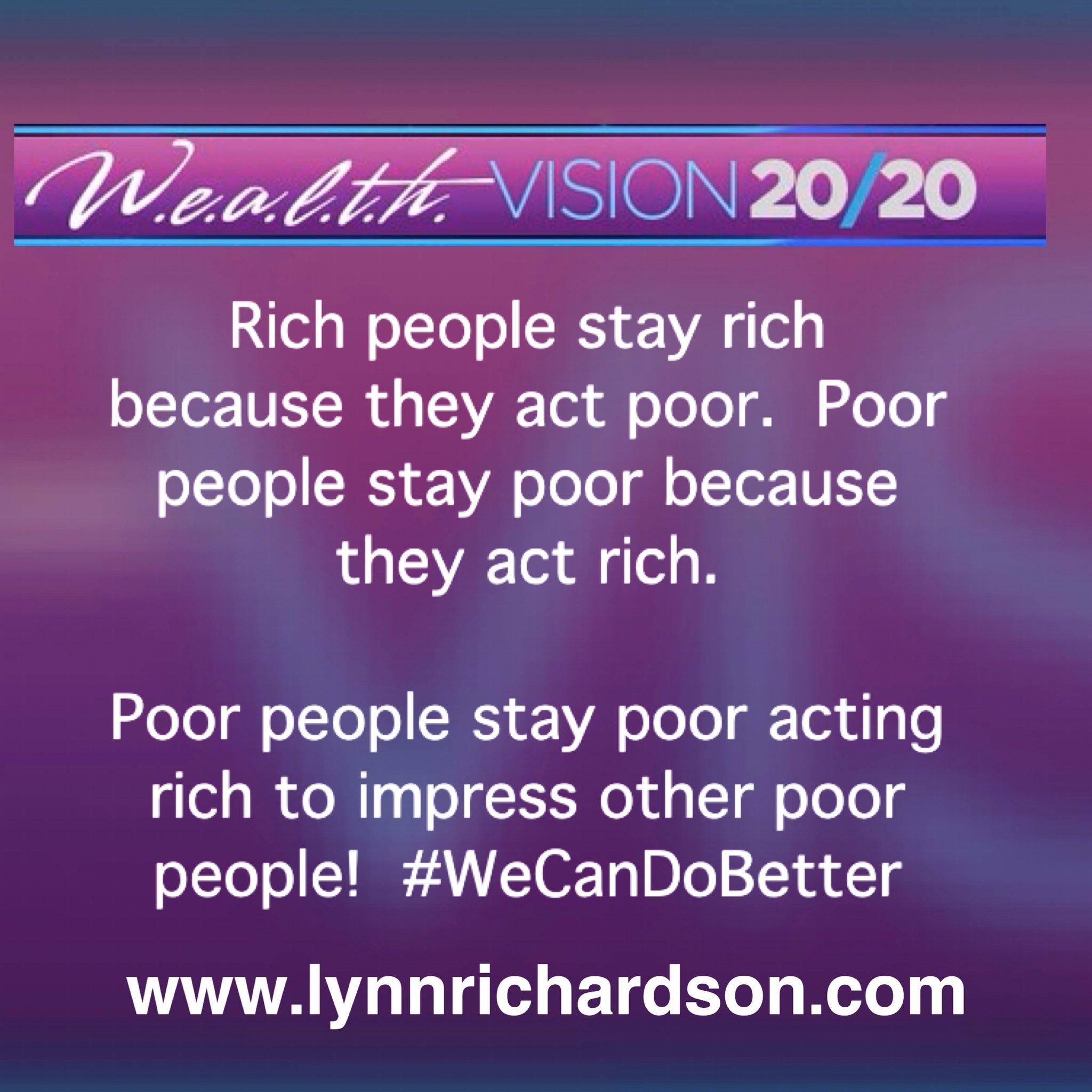 Poor People And Rich People