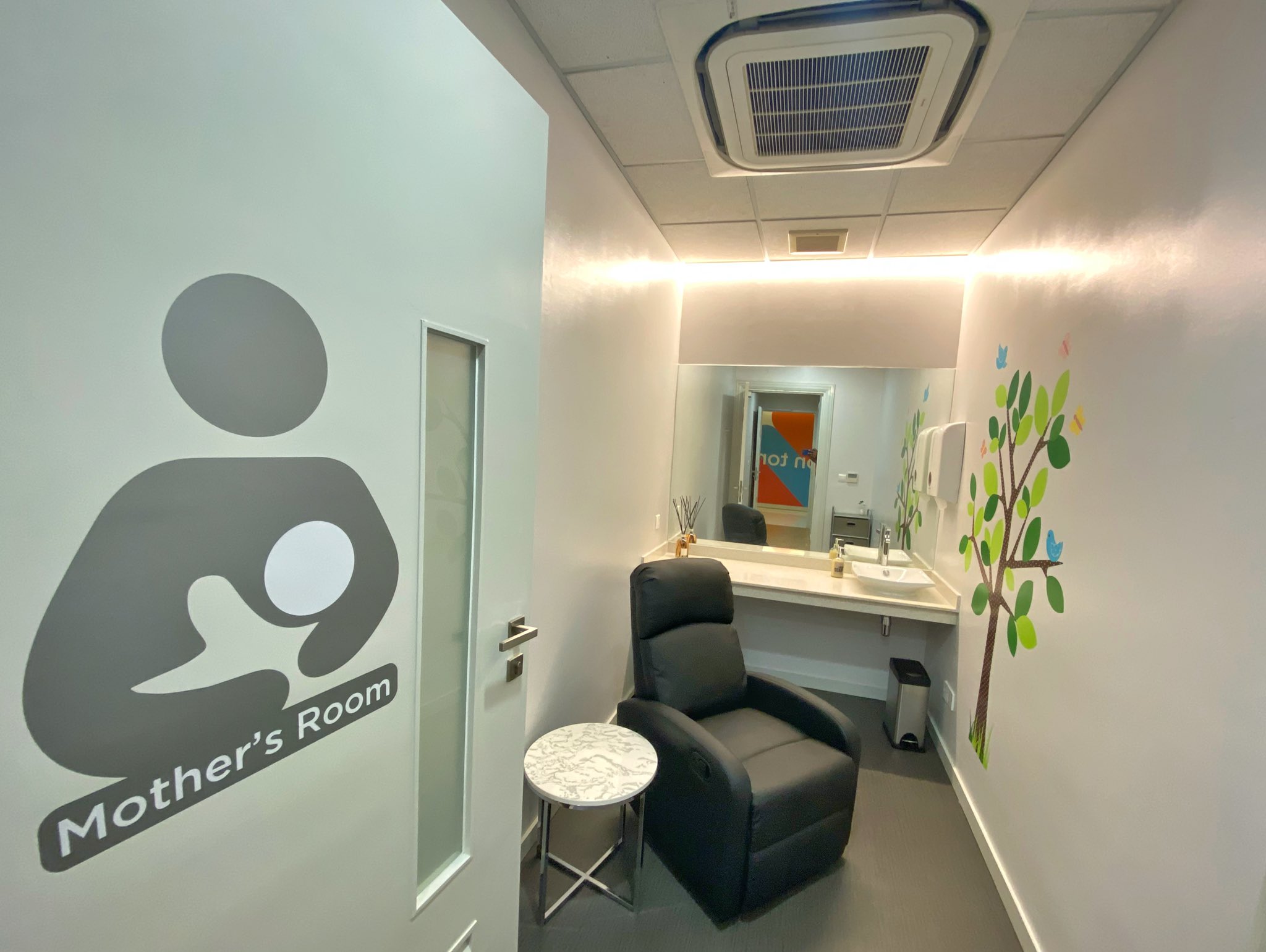 Dhiraagu on Twitter: "Today we have opened a “Mother’s Room” at our office for our colleagues in ...