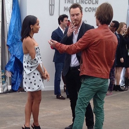 Zoe Kravitz And Michael Fassbender